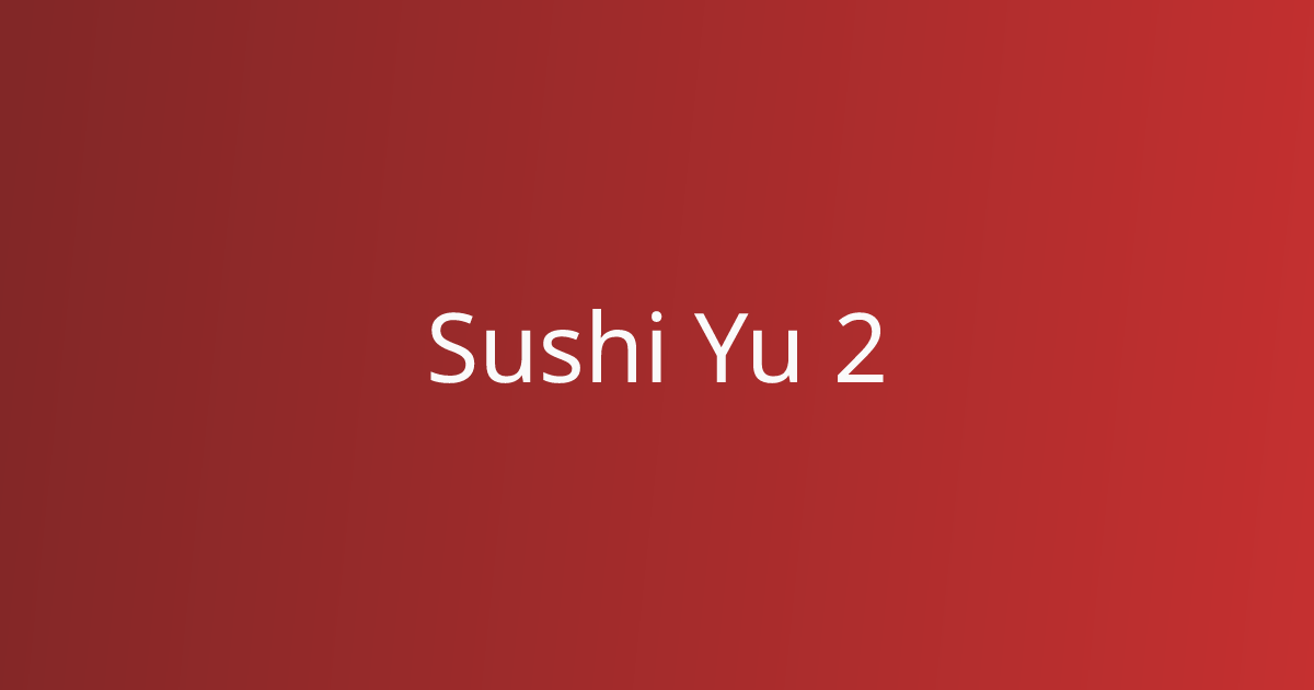 Best Japanese in New York, NY | Sushi Yu 2 | Order Online